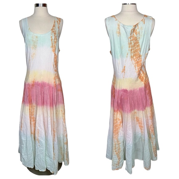 The Pyramid Collection | Dresses | The Pyramid Collection Cotton Tyedye ...